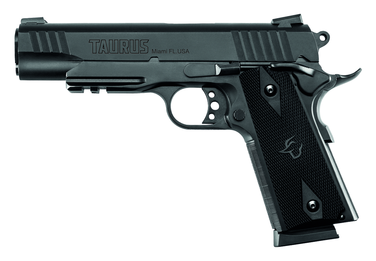 Pistola Taurus Pt1911 Tactical Cal. .45 Acp 8 Tiros 5 Oxidado | Nativa ...