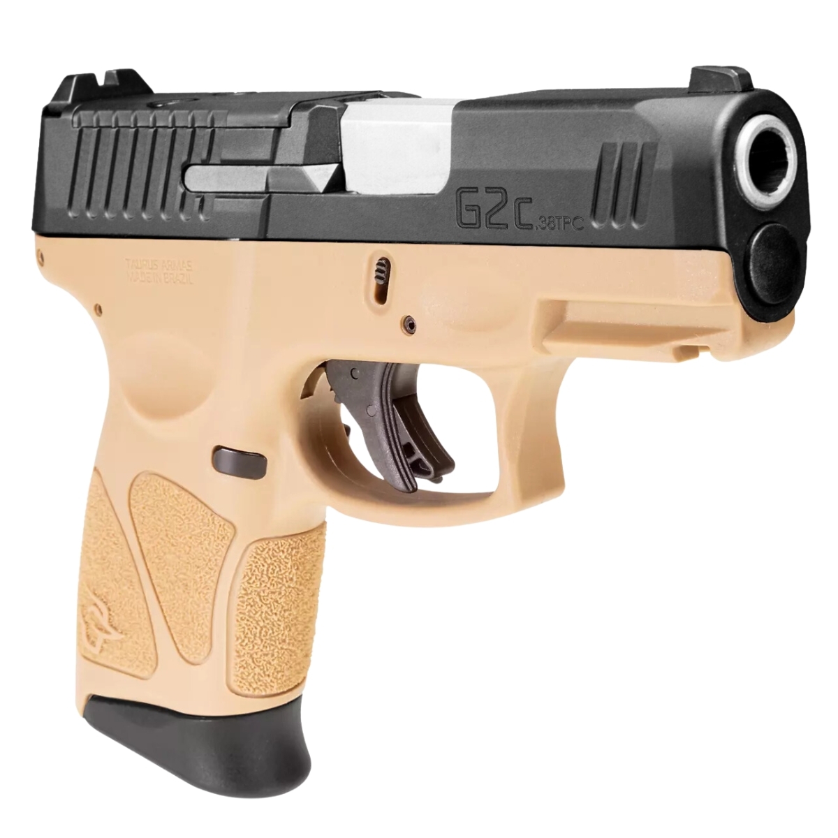 PISTOLA G2C .38TPC 2X12T CAFO TAN - PISTOLA G2C .38TPC 2X12T CAFO TAN - CBC