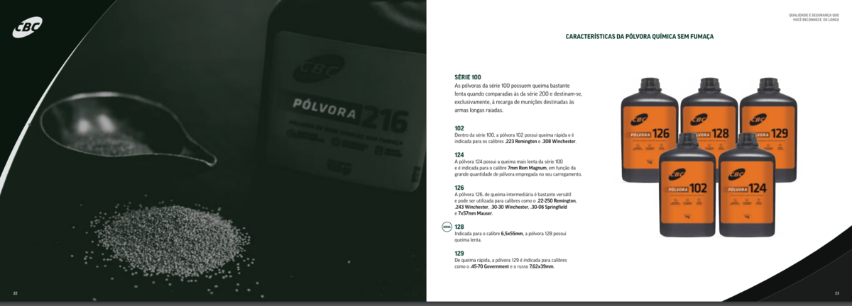 POLVORA CBC 102 EMB. 1KG CX.1KG - POLVORA CBC 102 EMB. 1KG CX.1KG - CBC