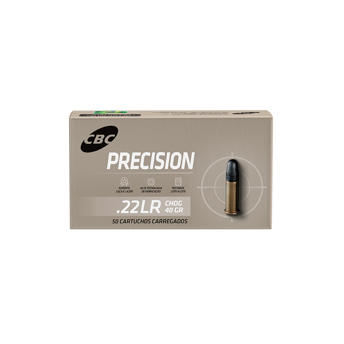 CART 22LR CHOG 40GR PRECISION - CART 22LR CHOG 40GR PRECISION - CBC