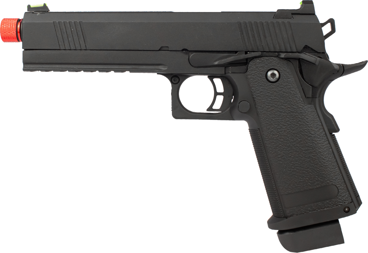 AIRSOFT PIST.1911 BLACK DEVIL 5.1 GAS BLOWBACK 6MM CB365 - AIRSOFT PIST ...