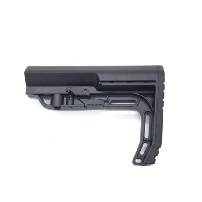 CORONHA/STOCK AIRSOFT MOD. MFT POLIMERO - PRETO